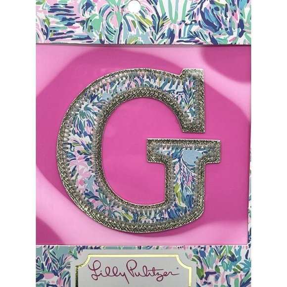 Lilly Pulitzer | Office | New In Box Lilly Pulitzer Letter G Monogram ...
